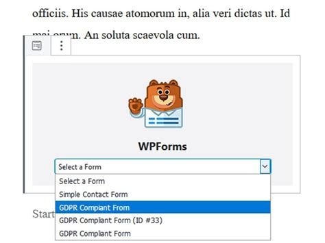 How To Create A Gdpr Compliant Form In Wordpress