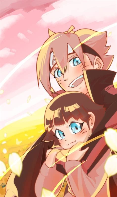Boruto Y Himawari Dibujos Bonitos Dibujos