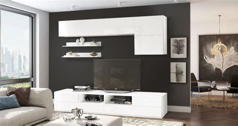 Гостиная :: Стенка Лия 2 (Белый)