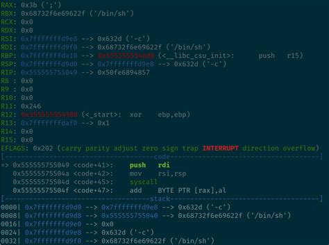 X64 Linux Metasploit Execve Binsh Shellcode Analysis