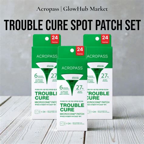 Acropass Trouble Cure Spot Patch Set Microneedle Acne Spot Care For