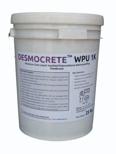 Polyurethane Waterproofing System Packaging Size 25 Kg At ₹ 345kg In Pune