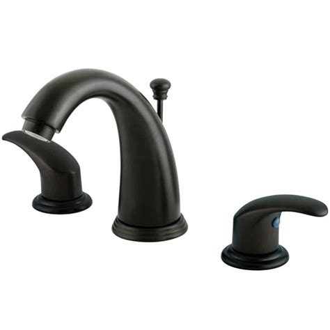 Kingston Brass Legacy 8 In Widespread 2 Handle Bathroom Faucets With