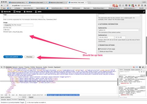 Replace Content Creation Page Layout CSS With Reusable Layout Classes Drupal Org