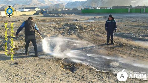 Бохир усны шугам хагарч айл өрхүүдийн дунд бохир ус асгарчээ