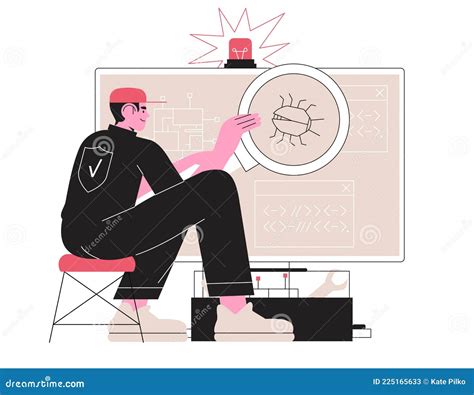 man fix computer or laptop delete malware virus bug or system error