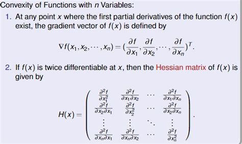 Solved Convexity Of Functions With N Variables 1 At Any