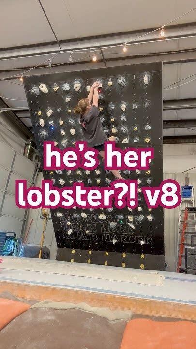 Hes Her Lobster V8 Benchmark 2016 Moonboard Youtube