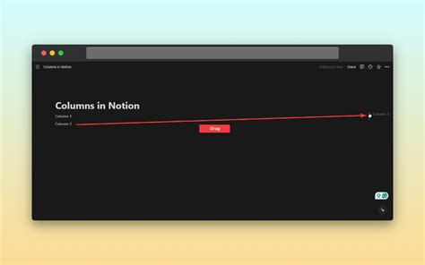 How To Create Columns In Notion Notion Tour