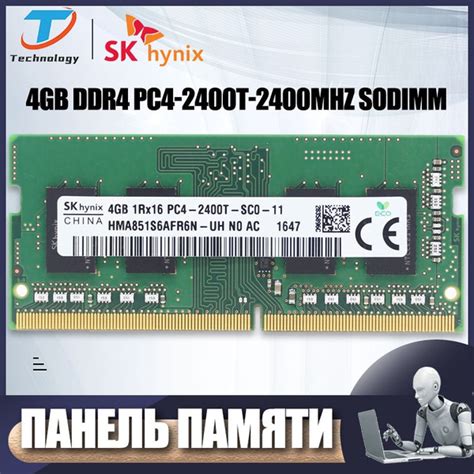 Модуль оперативной памяти Hynix Модуль памяти ноутбука Ddr4 2400t 2400