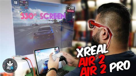 330 Inch Screen In Your Pocket With Xreal Air 2 And Air 2 Pro Glasses Youtube
