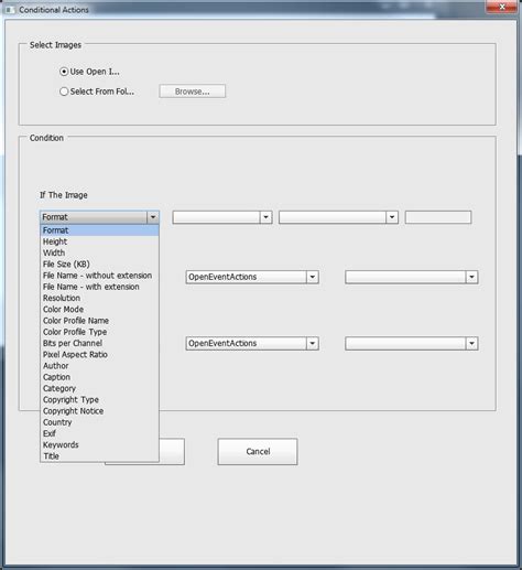 Script For Conditional Action In Photoshop Cs6 Adobe Product