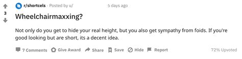 Short Incel On How To Hide His Height R IncelTears