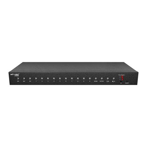 Rackmount Kvm Console Over Cat6 16 Port Mt Viki