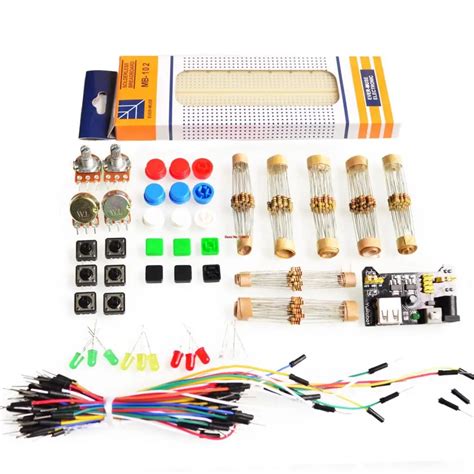 Generic Parts Package For Kit Breadboard Power Module MB 102 830 Points Bread Board Kit 65