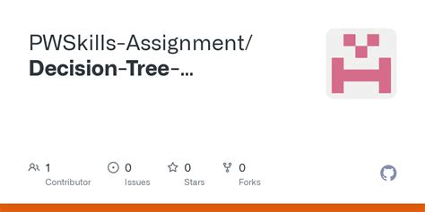 decision tree assignment decisiontree ipynb at main · pwskills