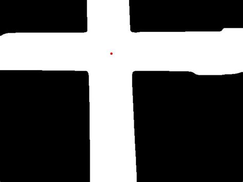 python find the intersection point of a polygon with opencv stack