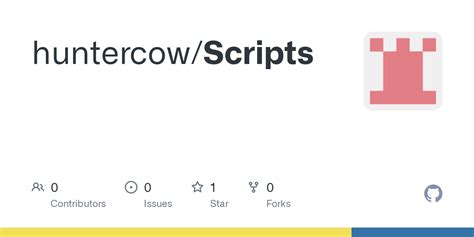 Github Huntercow Scripts
