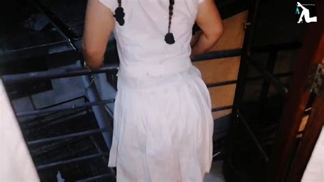 සුදු ගව්මෙන් කොටුවක් පැනල කිම්බ ලෙවකාල පට්ටම ෆන් එකක් ගත්තා ඔරිජිනල් Voice Asian Cute Girl