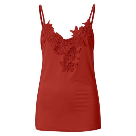 Badu Bg Дамски модни секси дантелени пачуърк потници без ръкави Плажно облекло Блуза Дамска