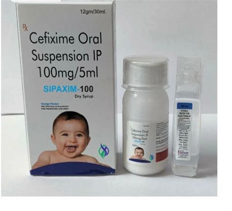 Cefixime Oral Suspension Ip 100 Mg 5 Ml At ₹ 29 Box In Roorkee Id 2852560382391