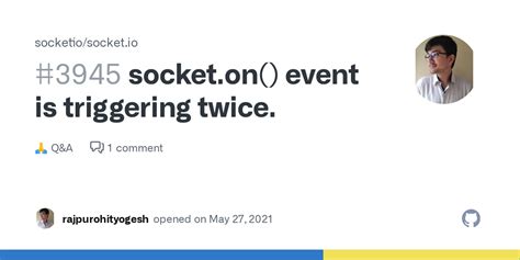 socket on event is triggering twice · socketio
