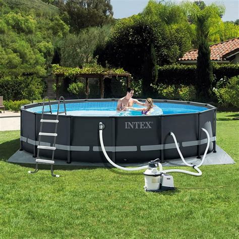 Intex Above Ground Pool Installation Intex 220x150m Rectangular
