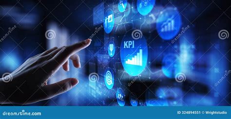 Kpi Key Performance Indicator Business And Industrial Analysis Stock Image Image Of