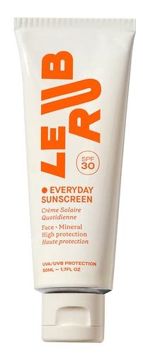 Le Rub Everyday Sunscreen Spf30 Buy Online Niche Beauty