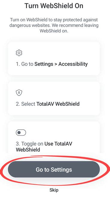 Using WebShield
