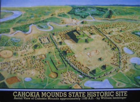 Ancient Cahokia Map