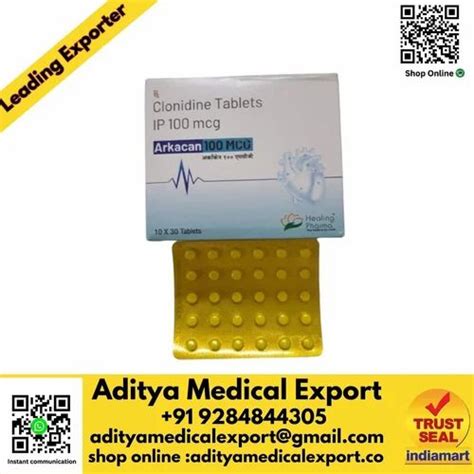 Clonidine Hydrochloride Tablet 100 Mcg At Rs 200stripe In Nagpur Id
