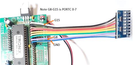 Bit LED Bar Module Indicator Display Blue Common Cathode V V