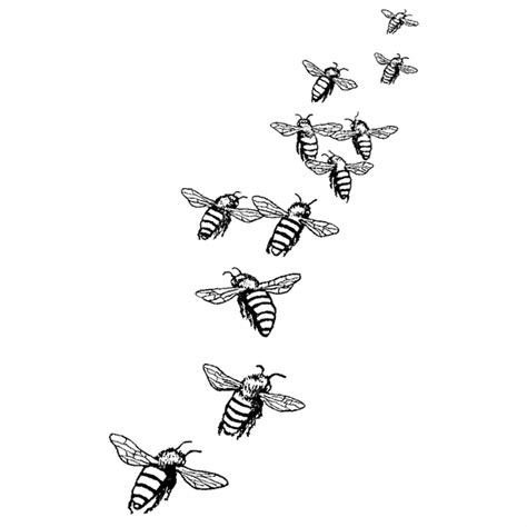 Insects Beeswax Rubber Stamps