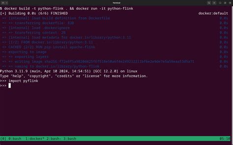 Problem Installing `apache Flink1190` Using Python Docker 39 312