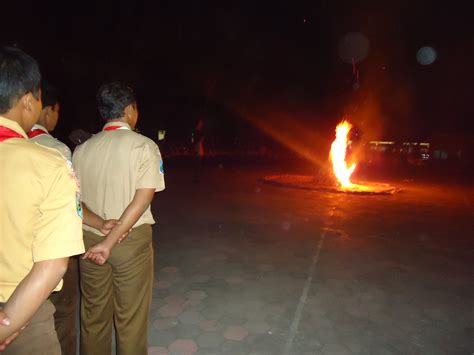 Dokumentasi Api Unggun PTA 2012 Pramuka MAN Nglawak Kertosono