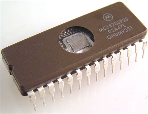 motorola mc68705p3s 8 bit eprom microcomputer unit cdip28 omb3 29