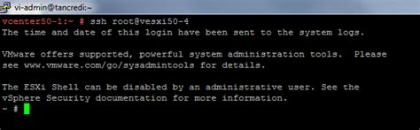 Ssh Keys And Lockdown Mode Caveat In Esxi 5
