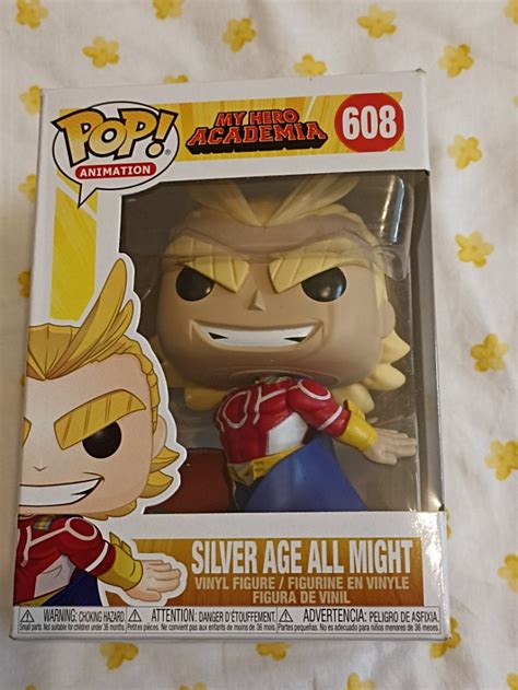 Funko Pop Mha All Might Silver Age Hobbies Toys Toys Games On
