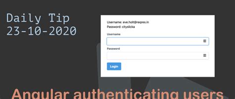 Angular Authenticating Users From An API DEV Community
