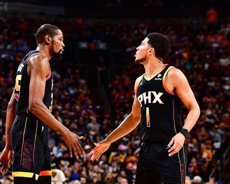 Devin Booker and Kevin Durant Poster by Barry Gossage - Photos.com