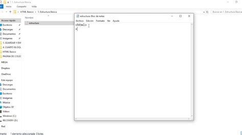 descubre la estructura básica de html guía paso a paso para