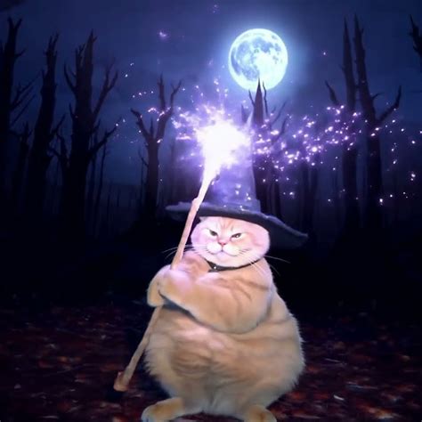 Best 13 Chunky Wizard Cat Casting A Spell Cat Wizardcat Ai Artofit