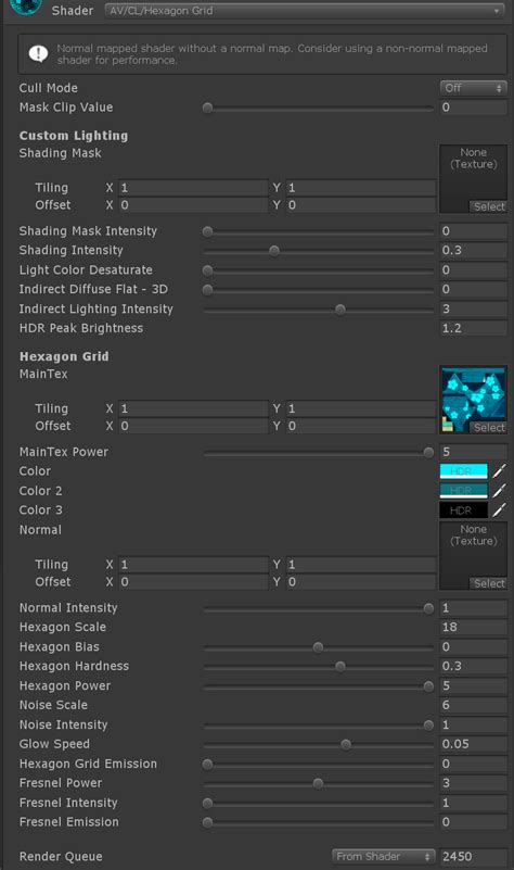 Av Cl Hexagon Grid Shader Deltagem Shaders Booth
