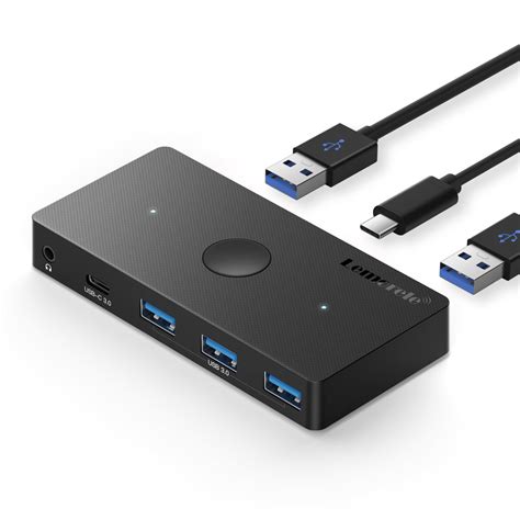Lemorele Usb 3 0 Switch Selector 2 Computers Share 4 Desertcart India