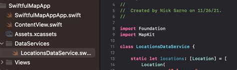 SwiftUI Map App