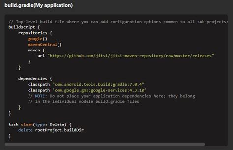 Failed To Resolve Org Jitsi React Jitsi Meet Sdk Install Config Jitsi Community Forum