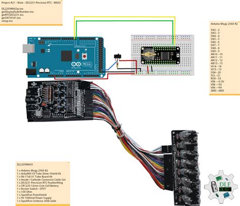 Project 21 Nixie Ds3231 Precision Rtc Mk03 Don Luc Electronics