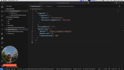 How To Use The Options Pattern In Aspnet Core For Strongly Typed