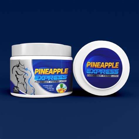 Designs Label Design Pineapple Express A Mens Sexual Supplement